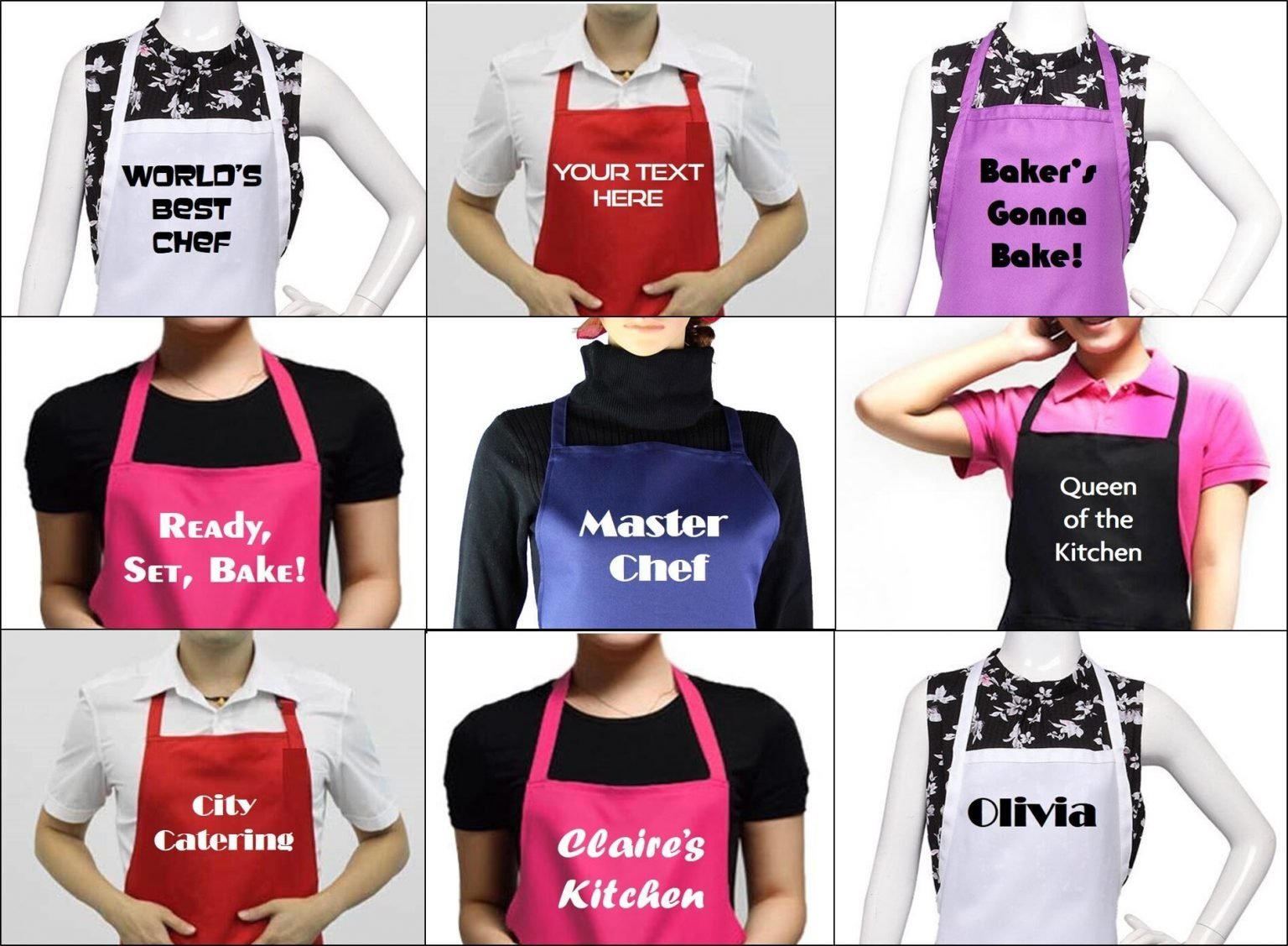 Best Aprons Printing Truro | Same Day Service